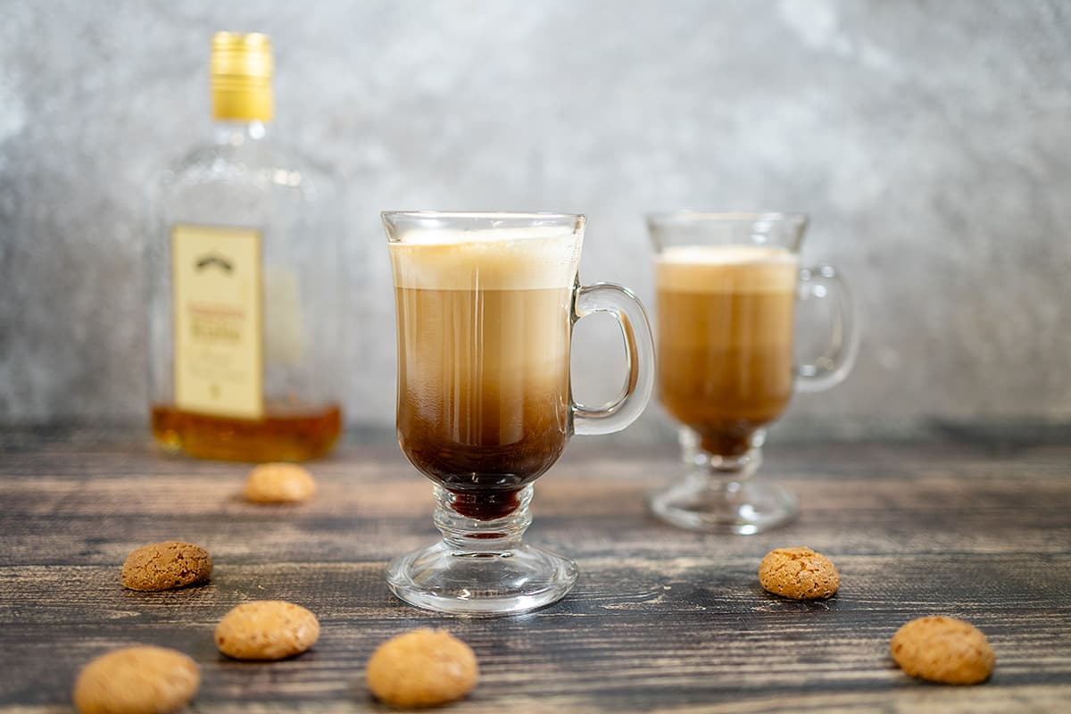 Amaretto koffie - met amandelmelk